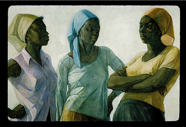 The-Conversation-by-Barrington-Watson-National-Gallery - LargeUp