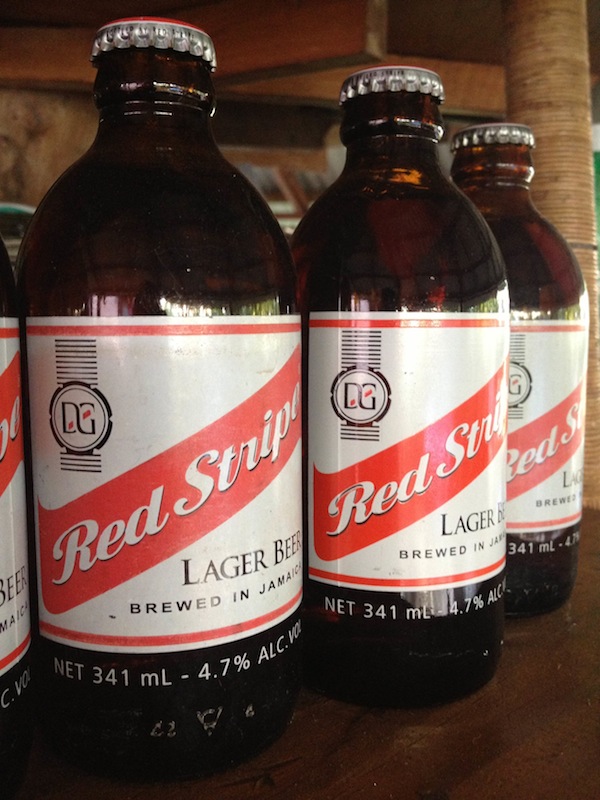 Red Stripe - LargeUp