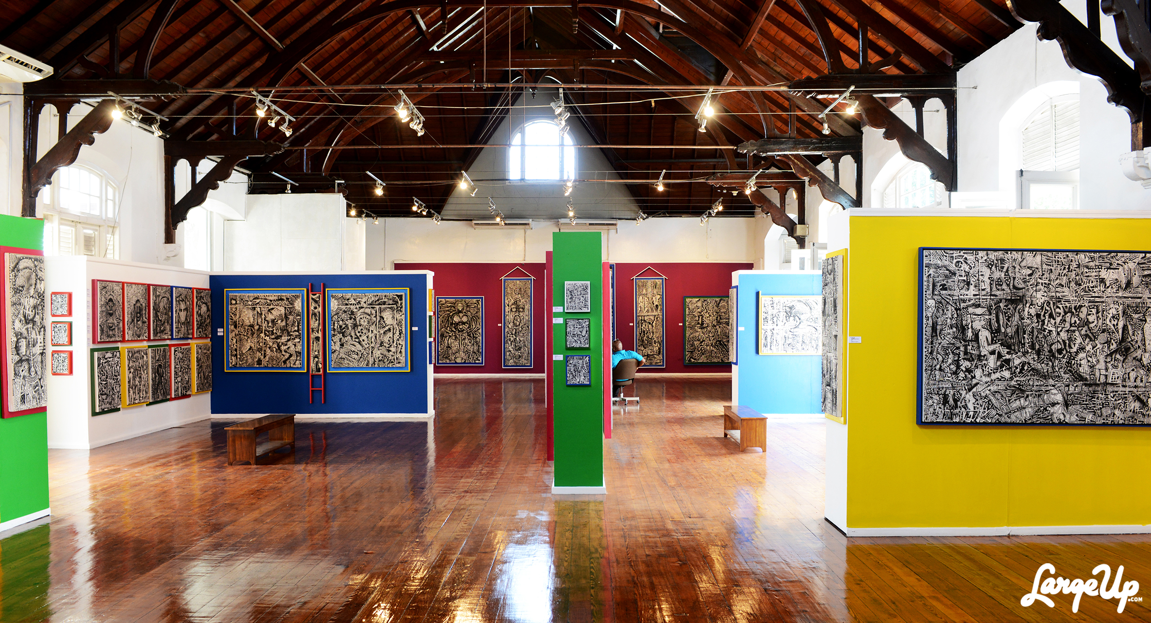 Visual Culture: At Home with Trinidad's Master Artist, LeRoy Clarke ...