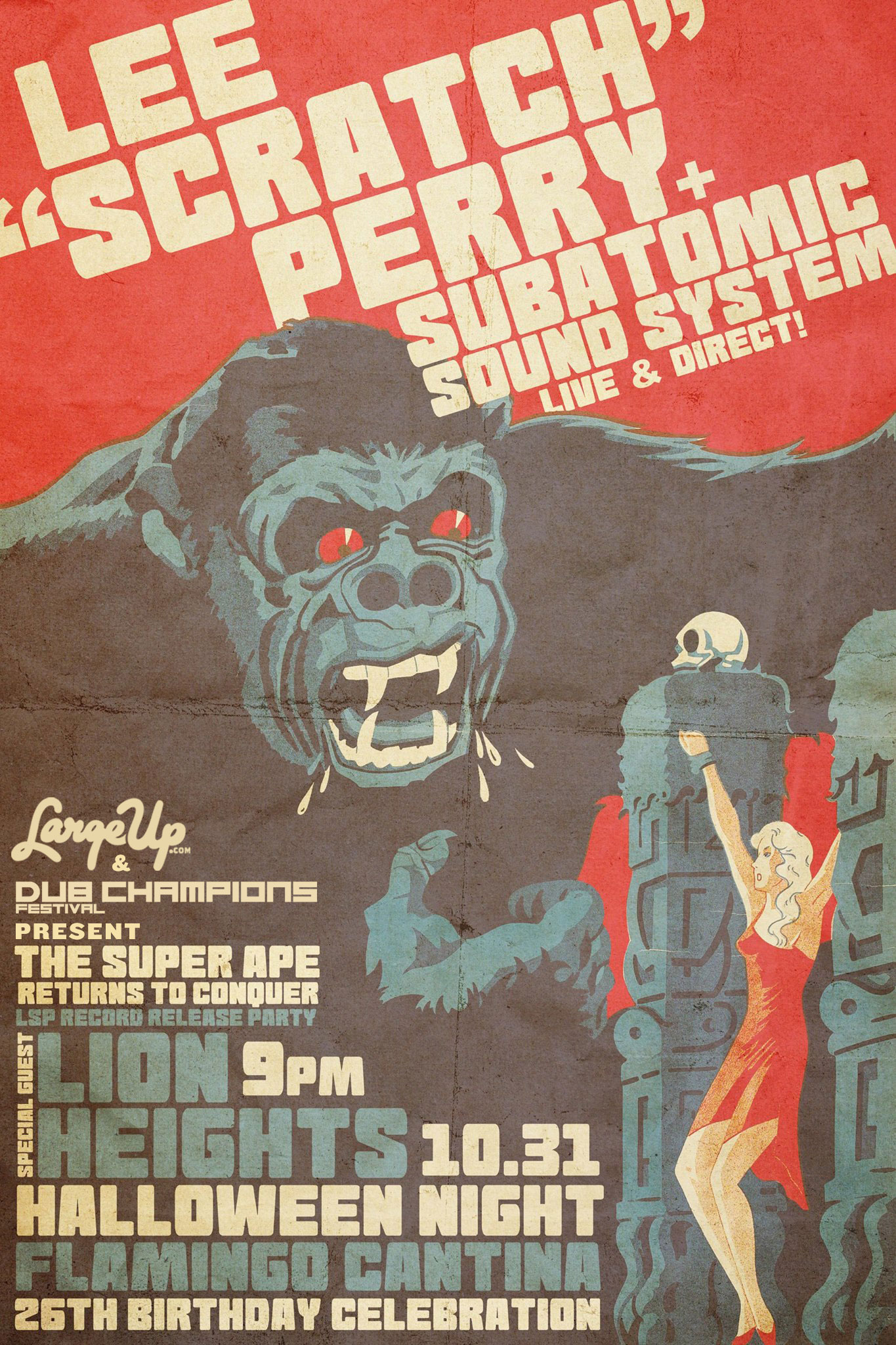 LargeUp Presents: The Super Ape Returns to Conquer Tour with Lee ...